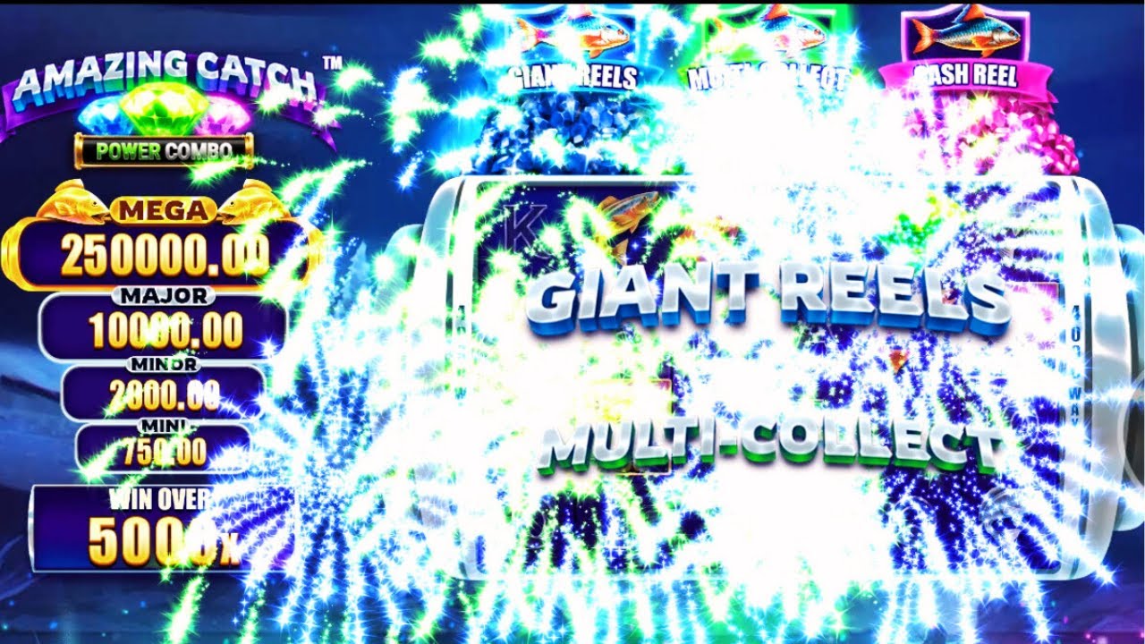 🎰 Big Win on Amazing Catch Power Combo Slot! NEW SLOT - YouTube