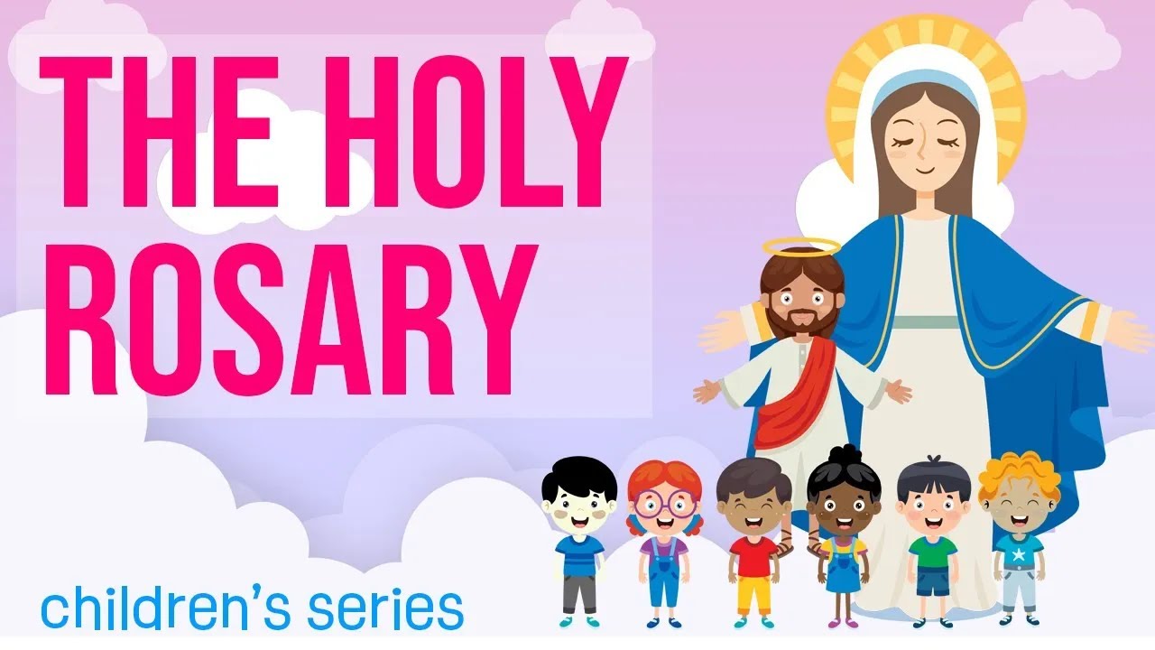 TODAY'S HOLY ROSARY - Joyful Mysteries - For Kids. - YouTube