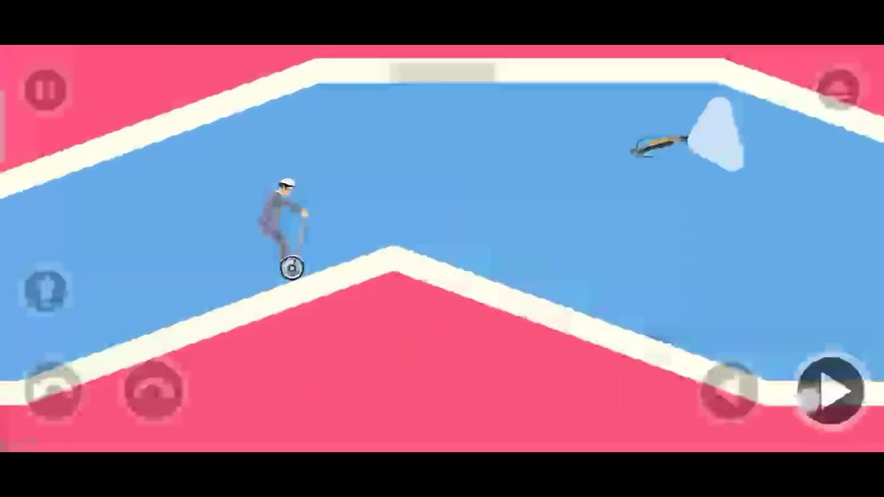 how to complete happy wheels level 1 - 4 - YouTube
