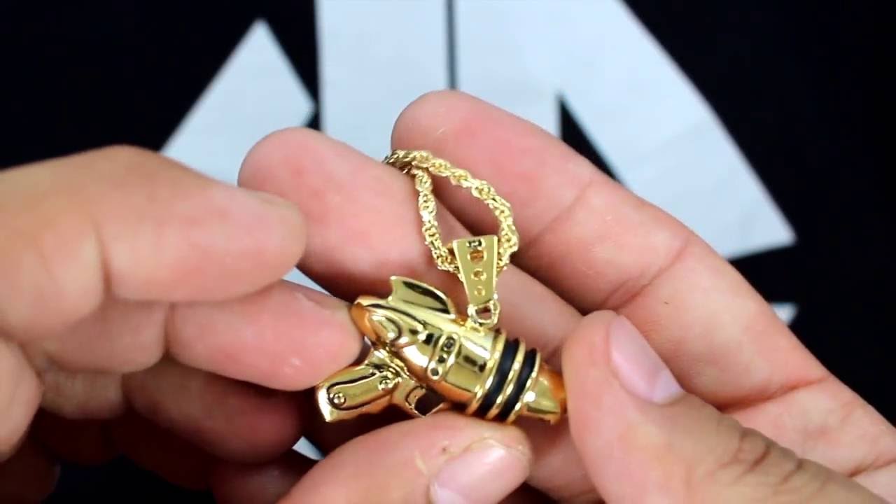 Ray Gun Pendant | Han Cholo Jewelry | Precious Metals - YouTube