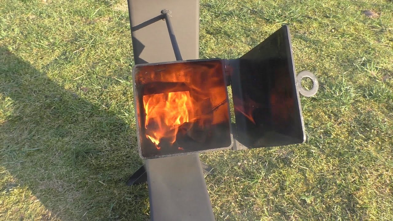 Do it yourself rocket stove! - YouTube