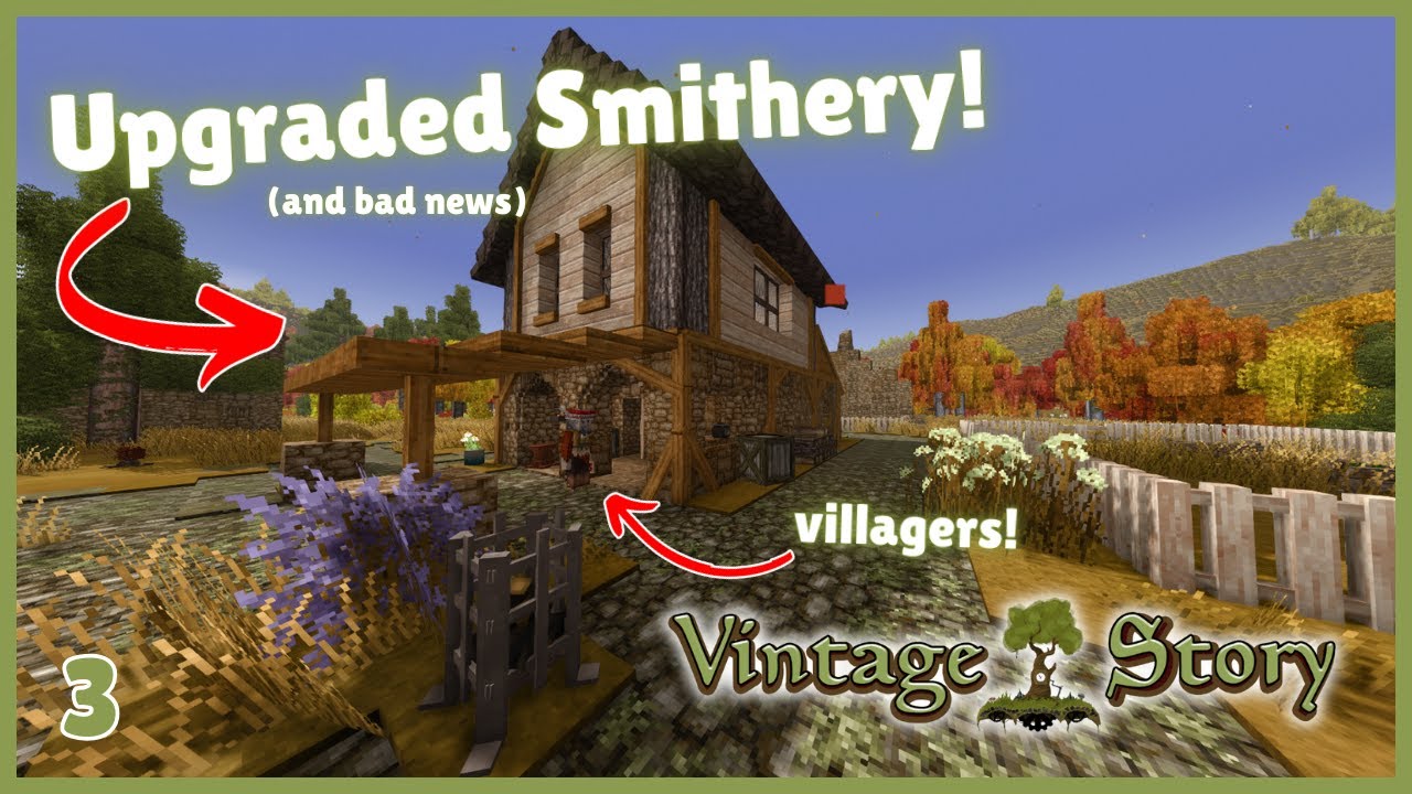 Upgrading our Smithery, roads, farm and some bad news... | Vintage ...