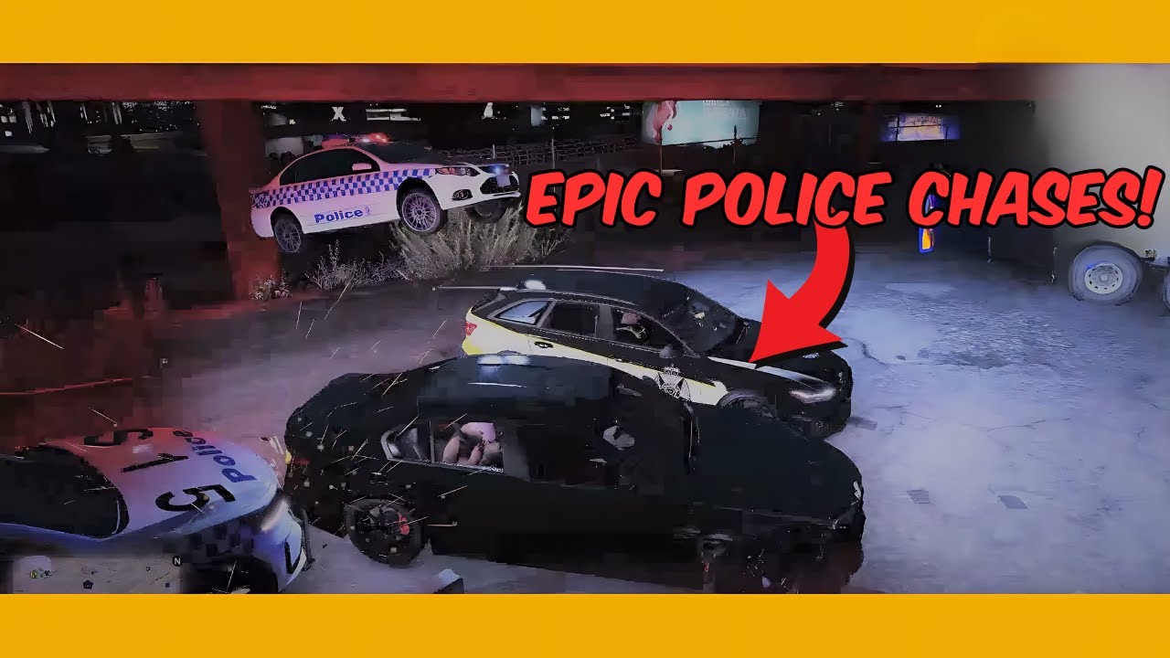 THE GTA RP COPS CAN'T CATCH US - YouTube