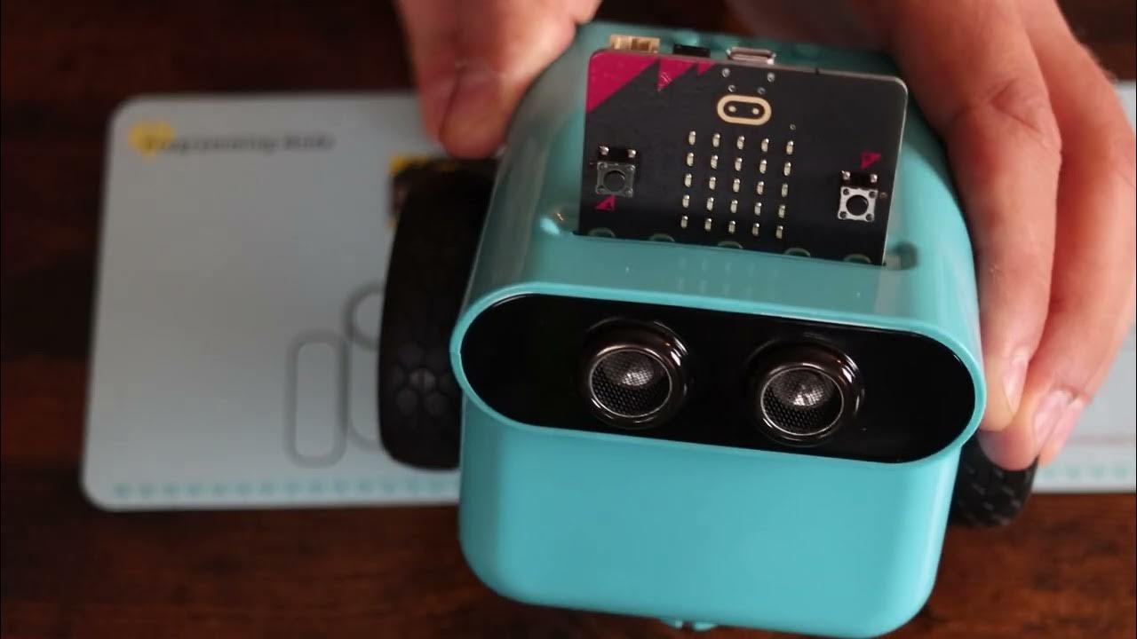 BBC - TPBot and MicroBit robotics - YouTube