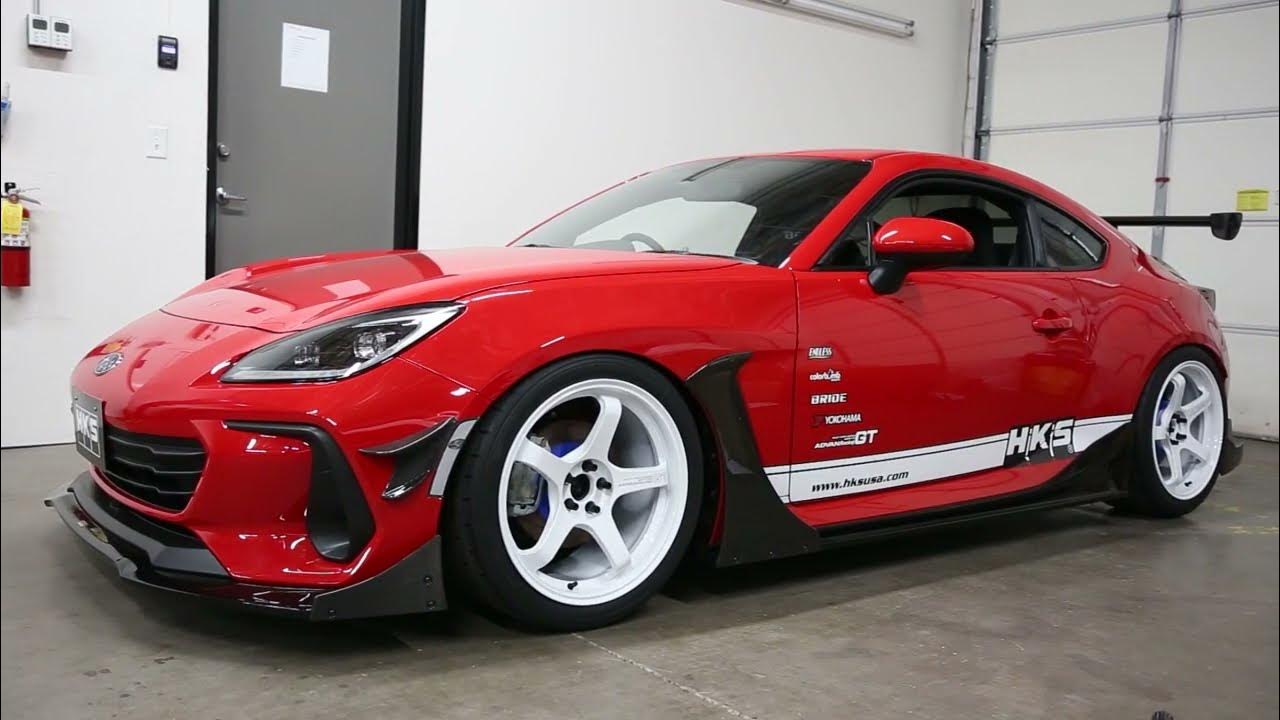 2022 BRZ JDM Spec build at HKS USA for SEMA2021 - YouTube