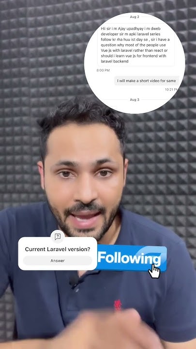 Why Laravel Used With Vue Js Laravelframework Laraveltutorial Laraveldeveloper Youtube