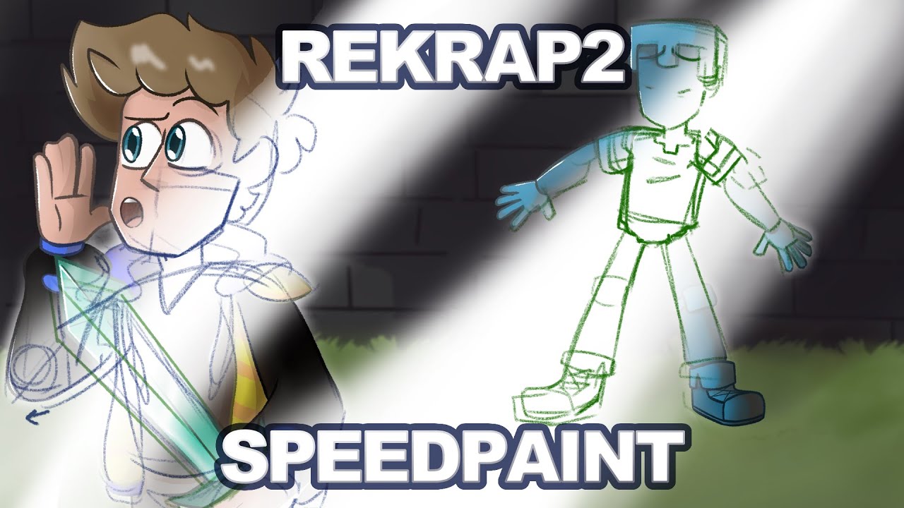 Rekrap2 speedpaint - "Extreme Camouflage Hide and Seek" fake thumbnail ...