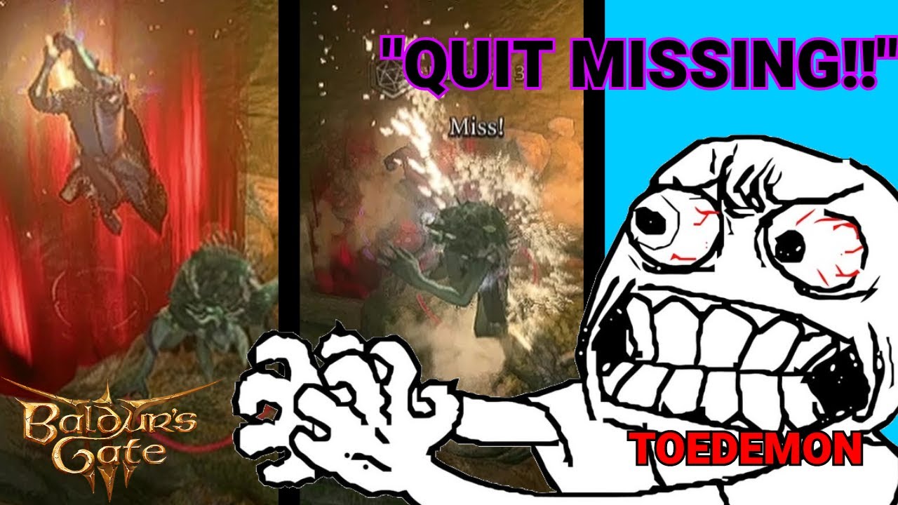 UNCLE RUCKUS KEEPS MISSING HIS ATTACKS (Toe Demon has had enough ...