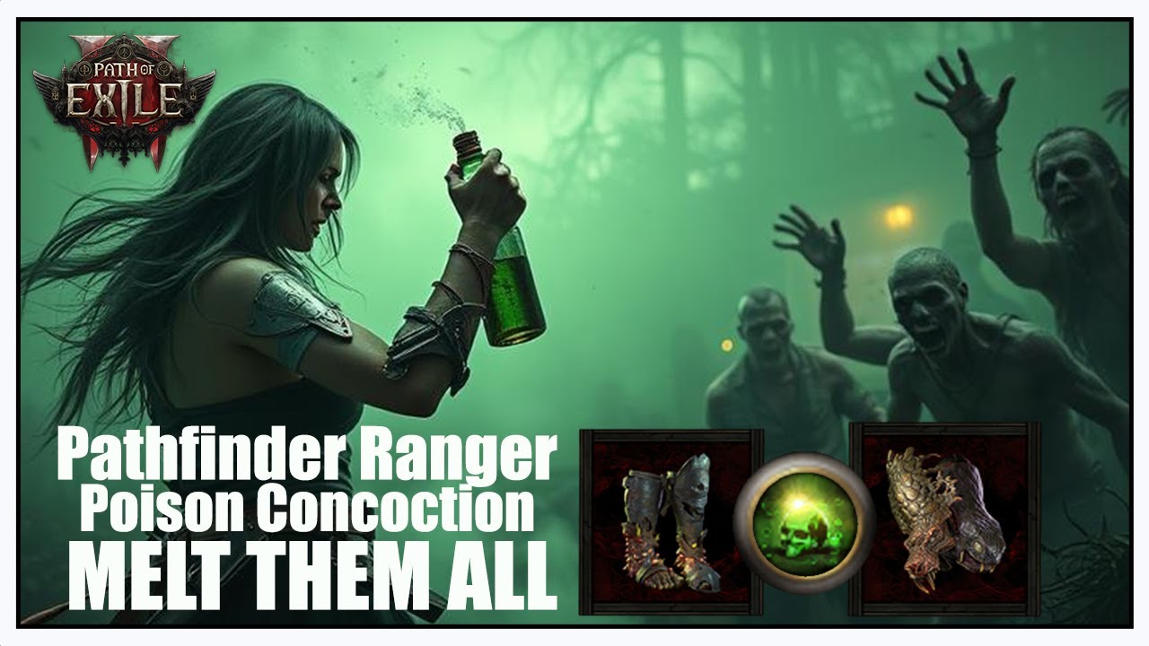 Pathfinder Poison Concoction My favorite ranger poe2 build . *turn on ...
