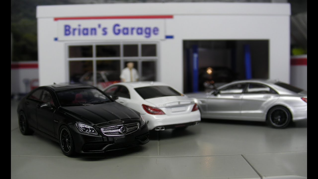 MJ Model 1/64 Mercedes-Benz AMG CLS 63 開箱 - YouTube