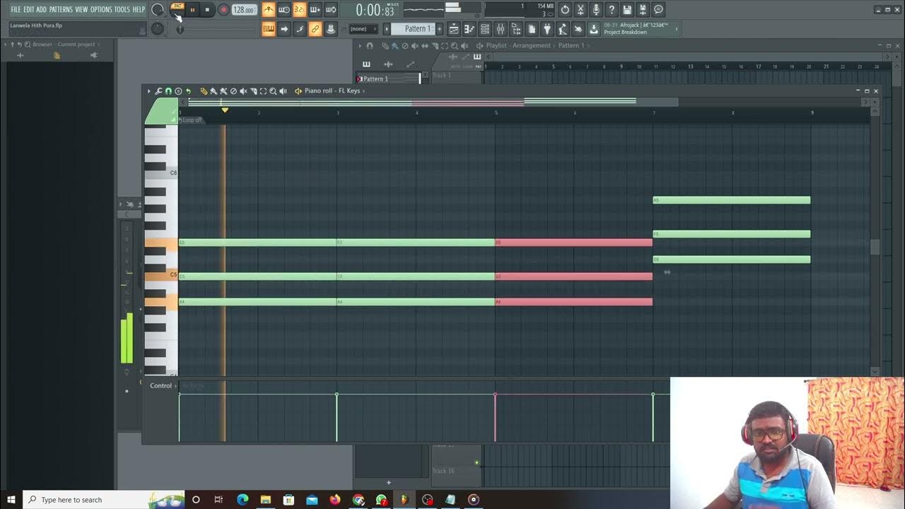 How to Make a Song From Scratch - FL Studio - Part 01 - Lanwela Hith Pura - Sinhala Tutorial ...