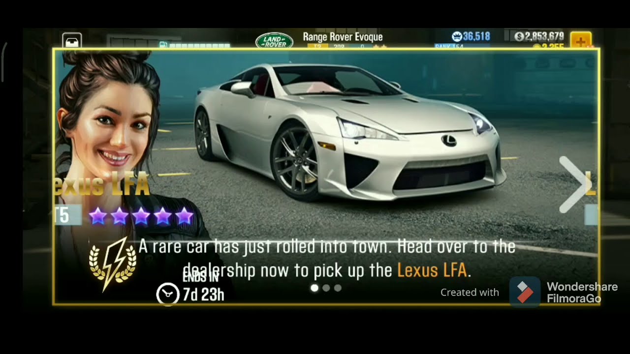 CSR RACING 2| FLASH EVENT| LEXUS LFA | TUNE & SHIFT PATTERN| NEW CAR ...