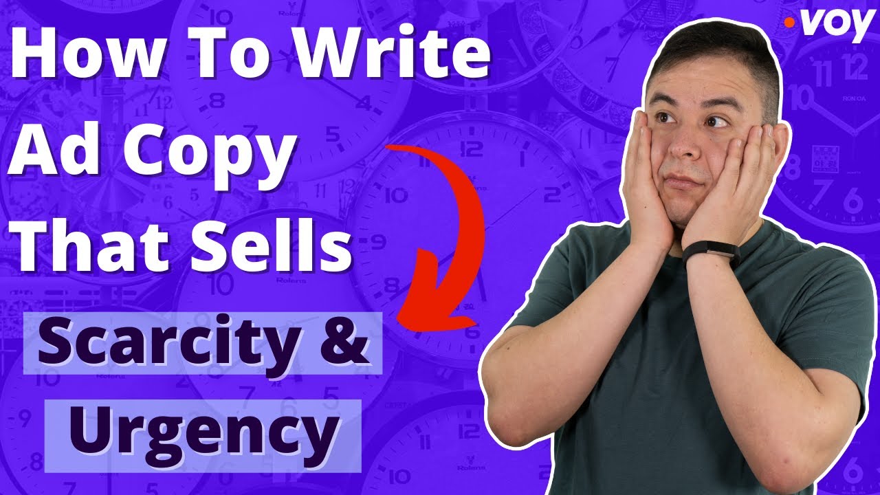 How To Write Ad Copy That Sells | Scarcity and Urgency - YouTube
