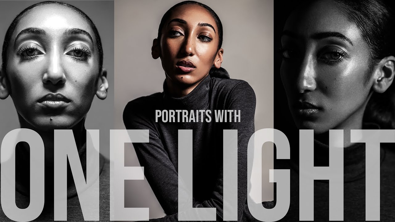 Photography Lighting How To | One Light Multiple Looks - YouTube