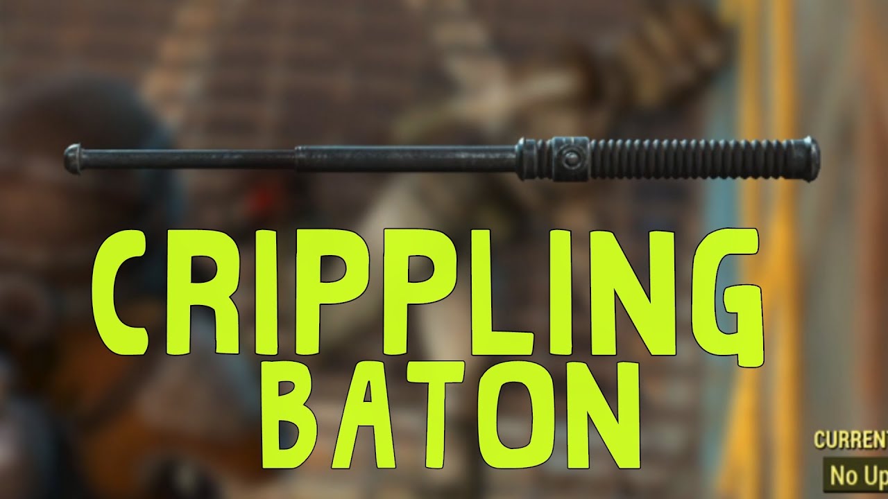 Fallout 4: Unique/Rare Weapons - Crippling Baton! (Location) - YouTube