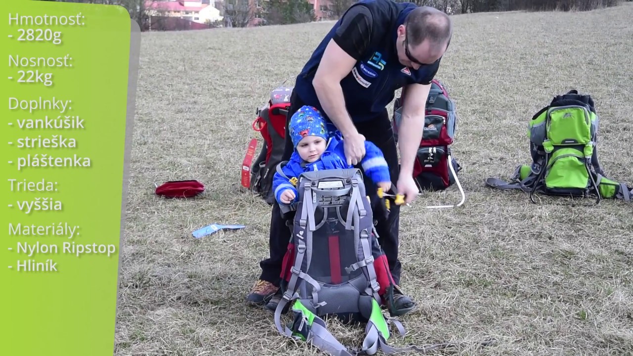 Recenzia na detský turistický nosič Deuter Kid Comfort Air | AdamSPORT ...