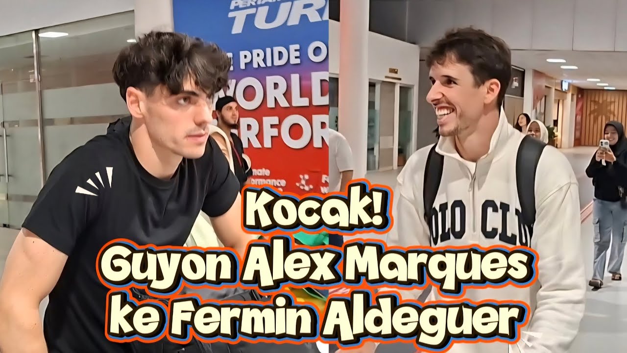 Kocak!Guyon Alex Marqueske Fermin Aldeguer - YouTube