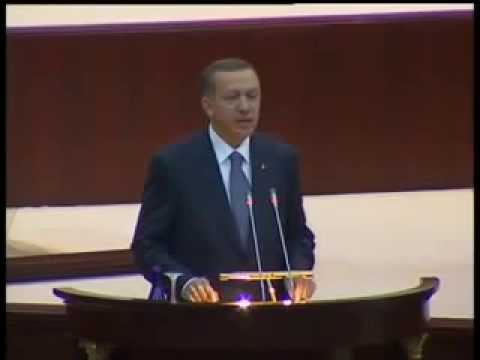 Recep Tayyib Erdoganin Azerbaycan Milli Meclisinde cixisi