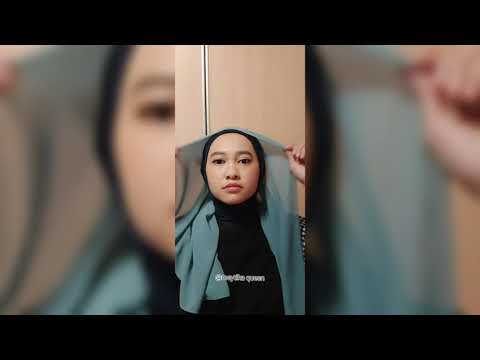 Cara Pakai Masker Hijab - Simple