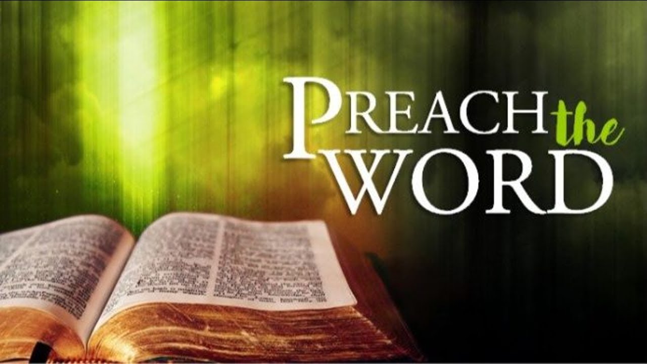 Preach The Word By Rev Darrell Stetler Ordination Message Stoneboro ...