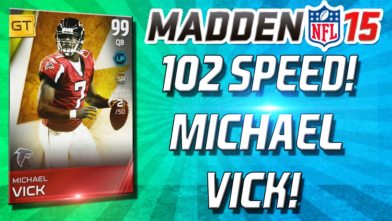 Madden 15 Ultimate Team - GOLDEN TICKET VICK! 102 SPEED! FREE AGENT ...