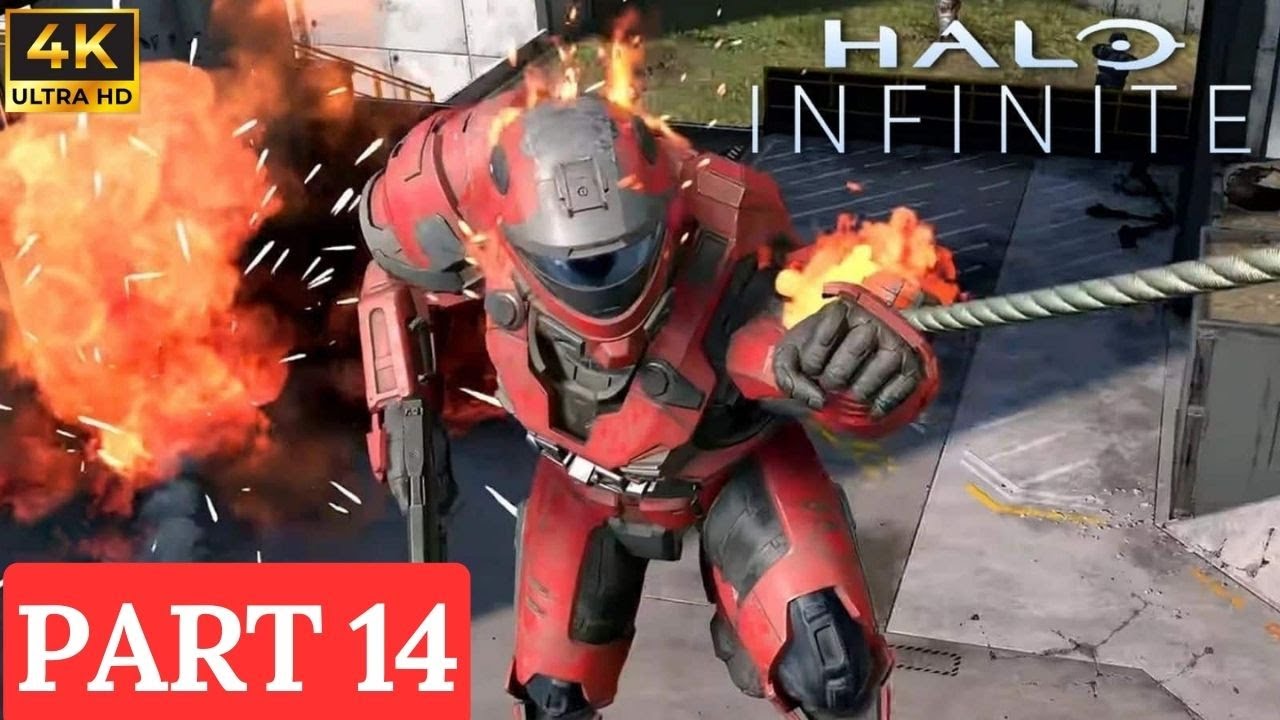 Entering The Command Spire | HALO INFINITE | Gameplay #14 | 4K - YouTube