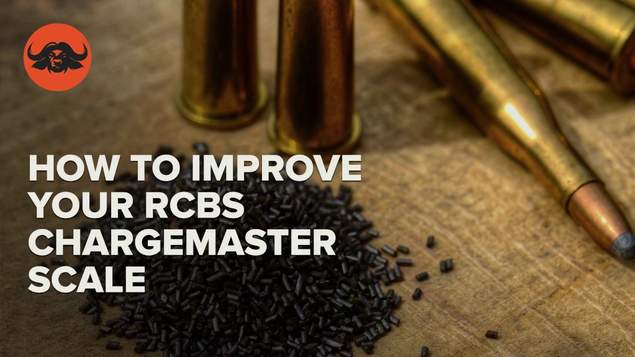 How to Improve Your RCBS ChargeMaster Scale – Safari Outdoor - YouTube