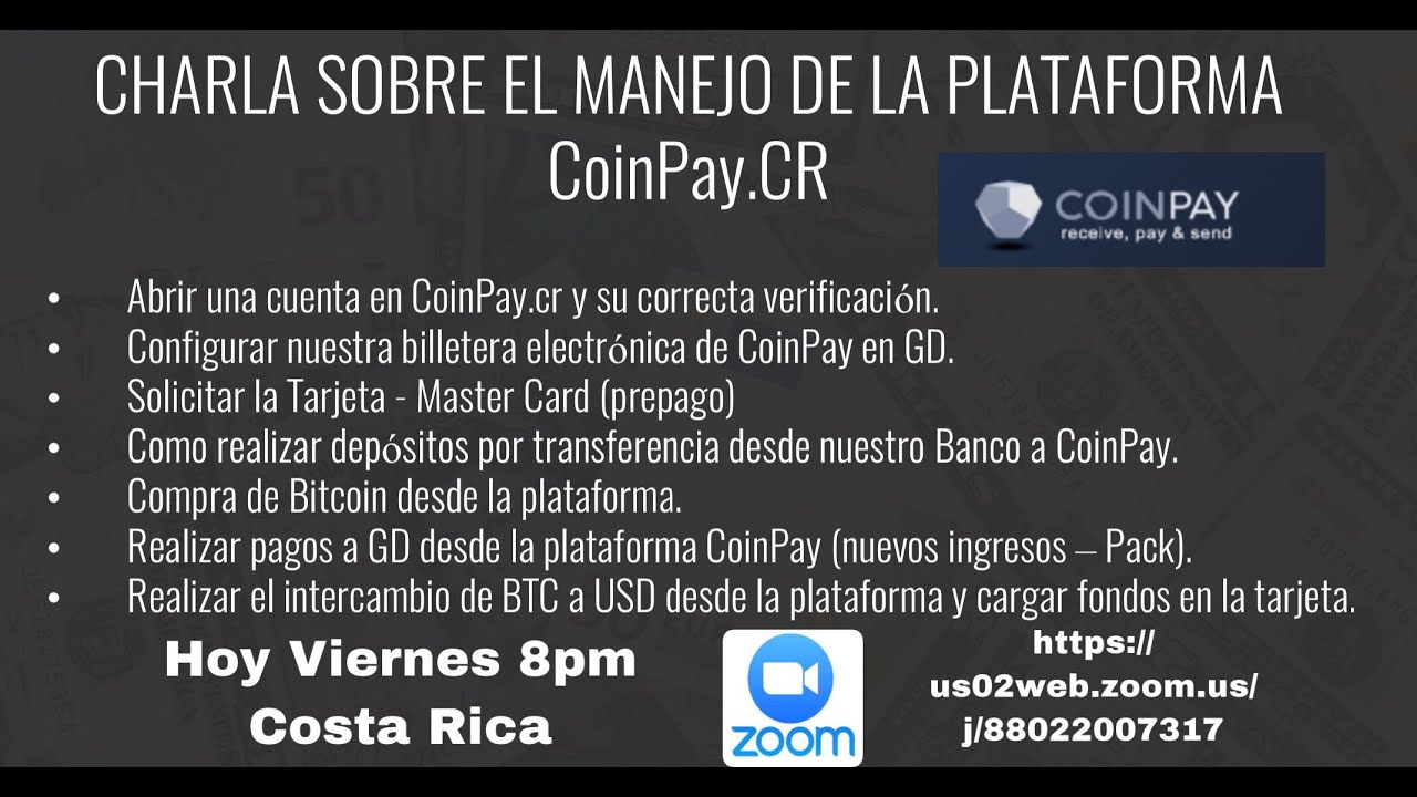 Taller de Coinpay.cr - YouTube