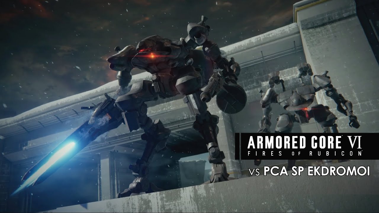 Armored Core VI vs PCA SP EKDROMOI - YouTube