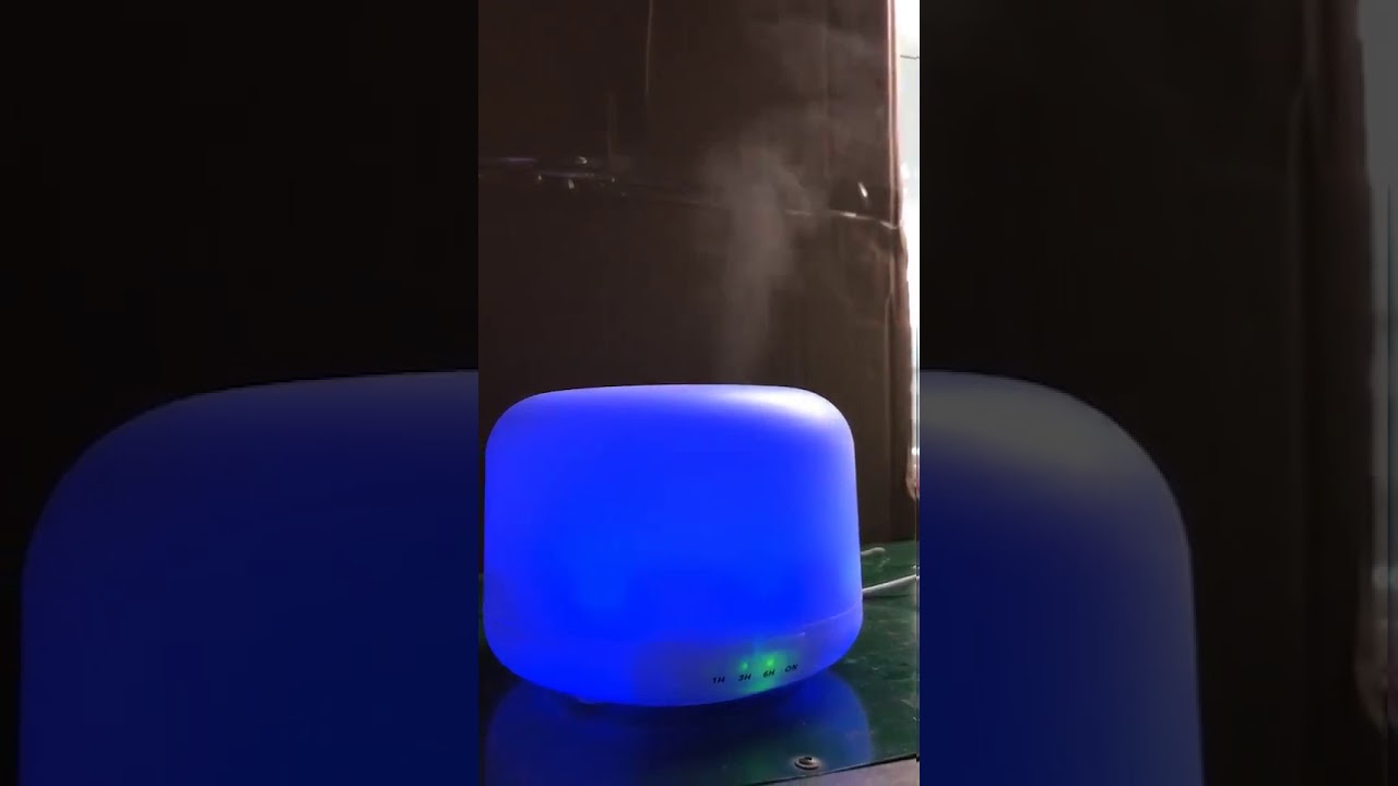 Air Humidifier Diffuser Elektrik 300ml Dengan Warna 7 LED Aroma Terapi ...