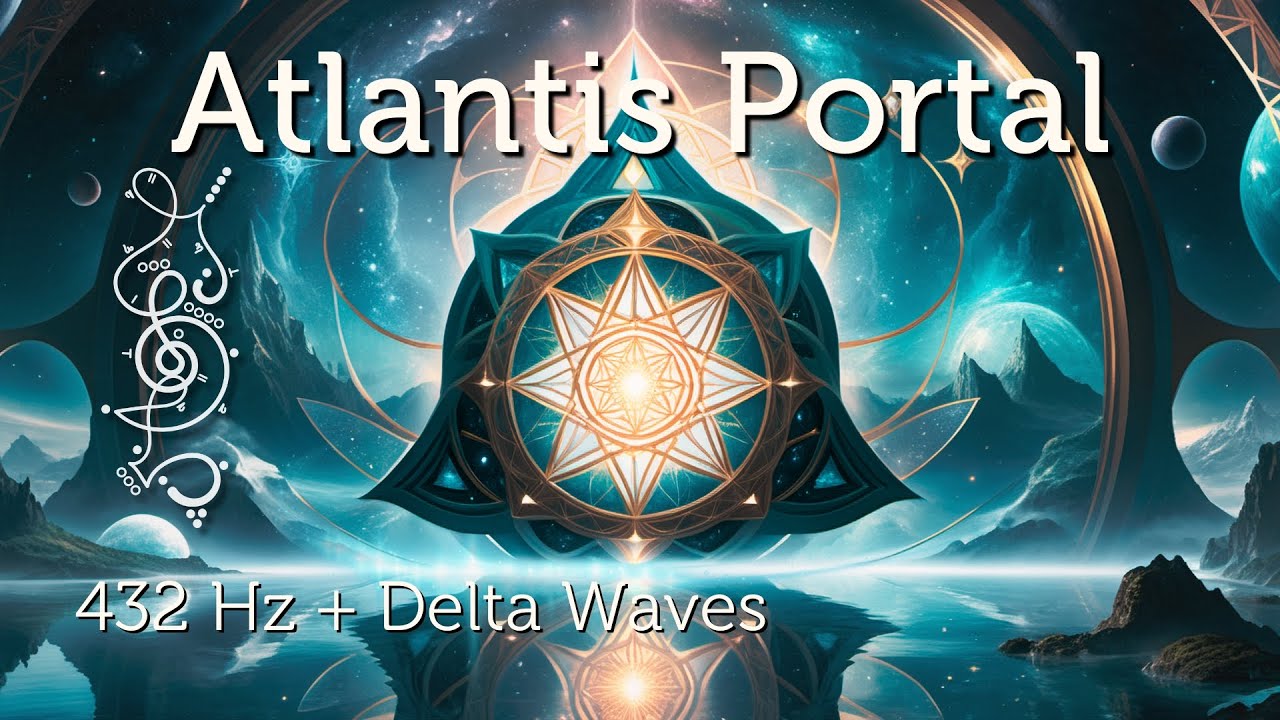 Atlantis Portal 432 Hz & Delta Waves 2 hrs Sound Bath - YouTube