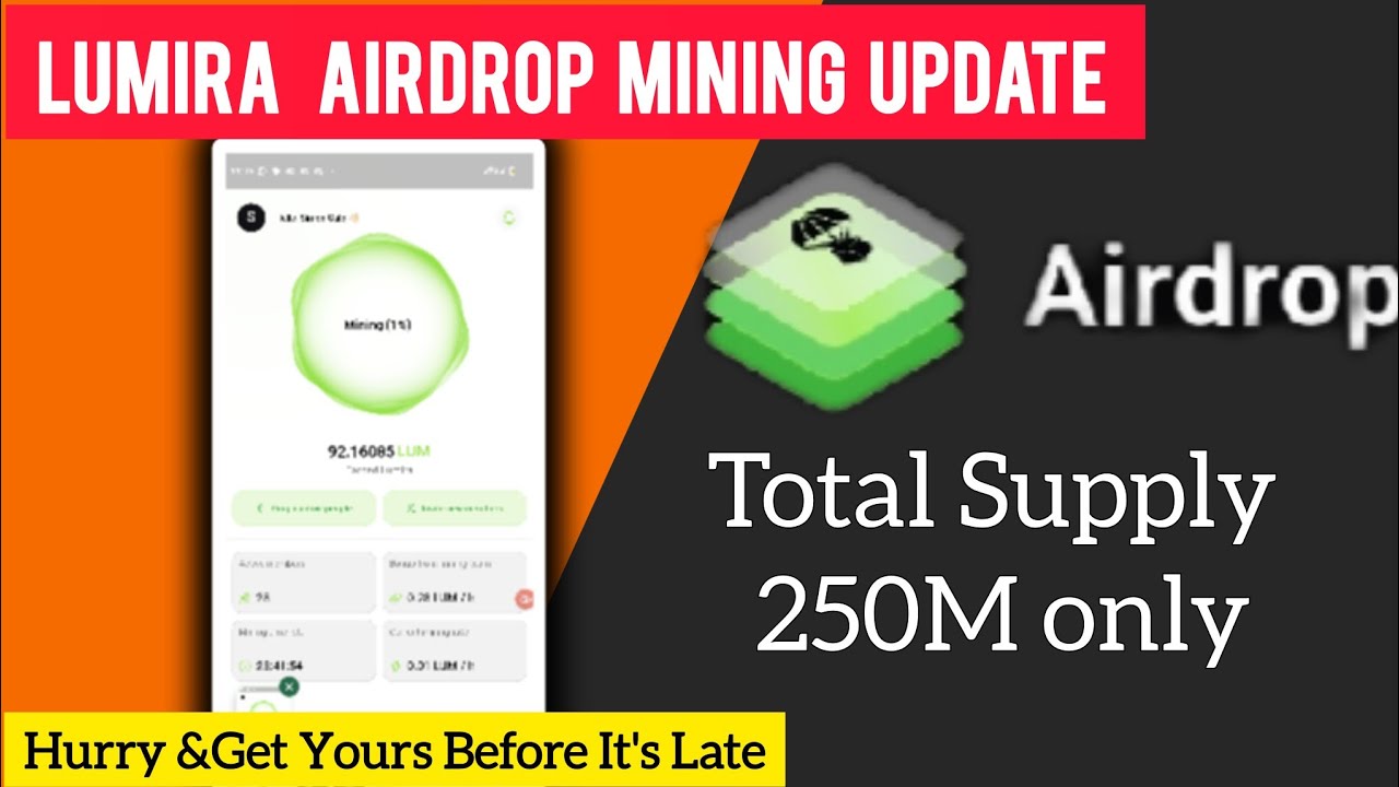 LUMIRA Free Mining App | Grab a share of 250Million Tokens| LUMIRA ...