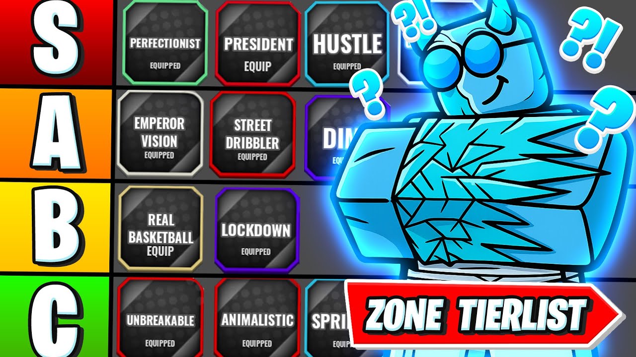 I rank EVERY ZONE for COMPETITIVE in ROBLOX Basketball Zero - YouTube