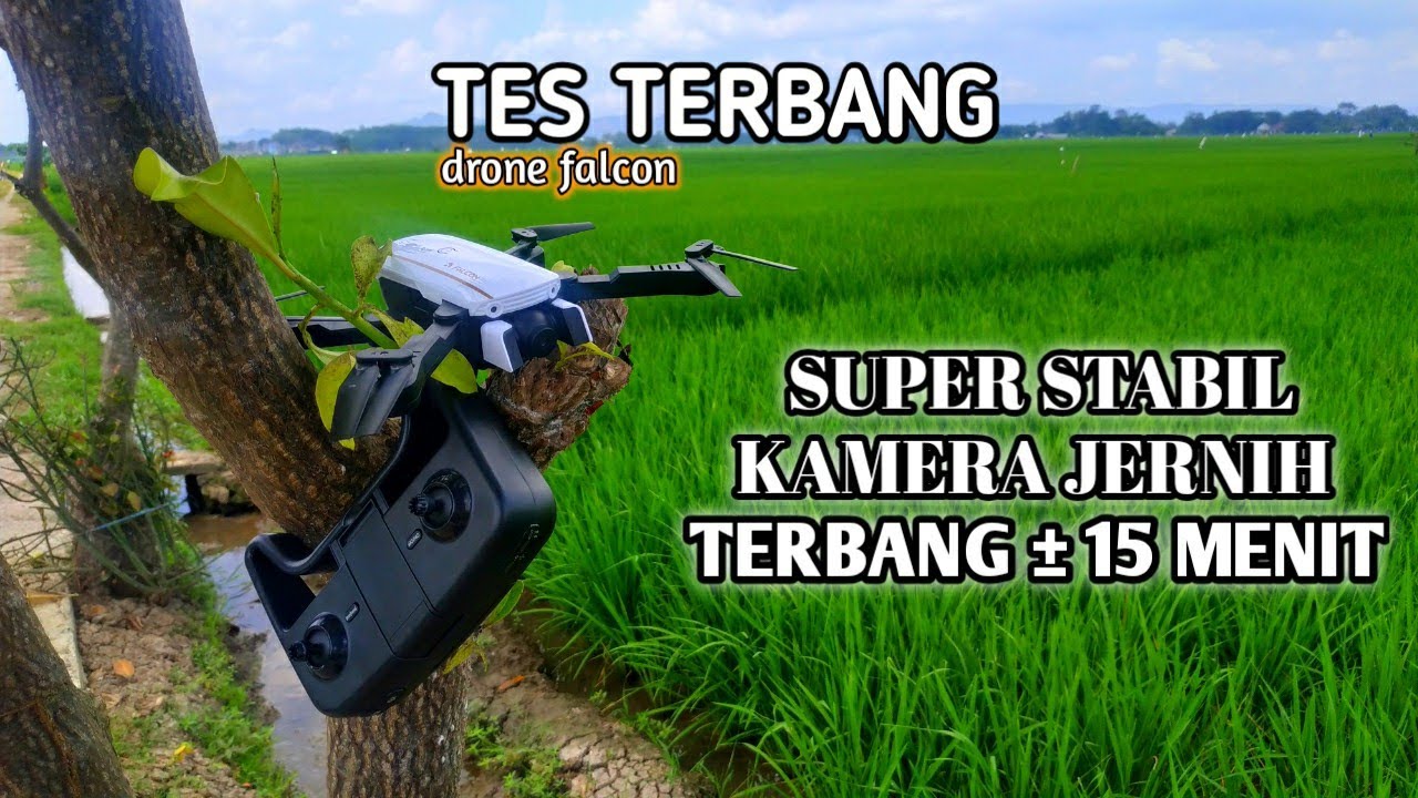 review drone falcone indonesia ! | STABIL & KAMERA JERNIH ! - YouTube