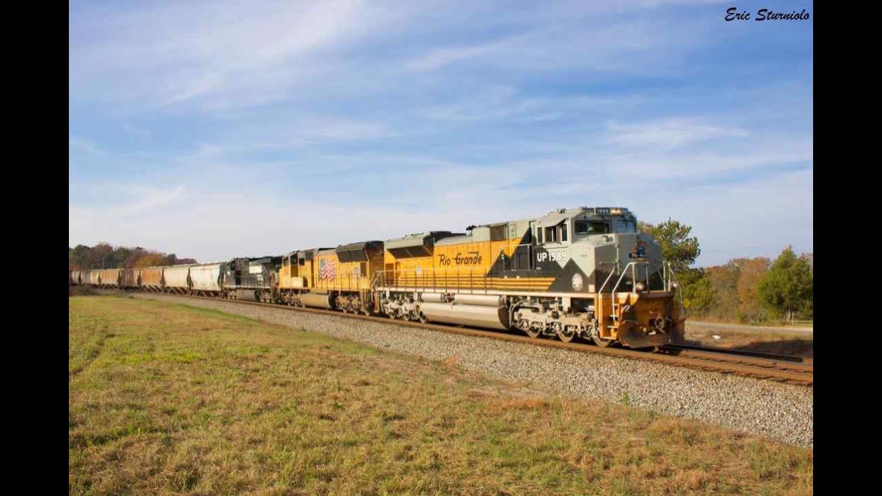 UP 1989 Rio Grande Heritage Unit Visits the Peach State - December 3 ...