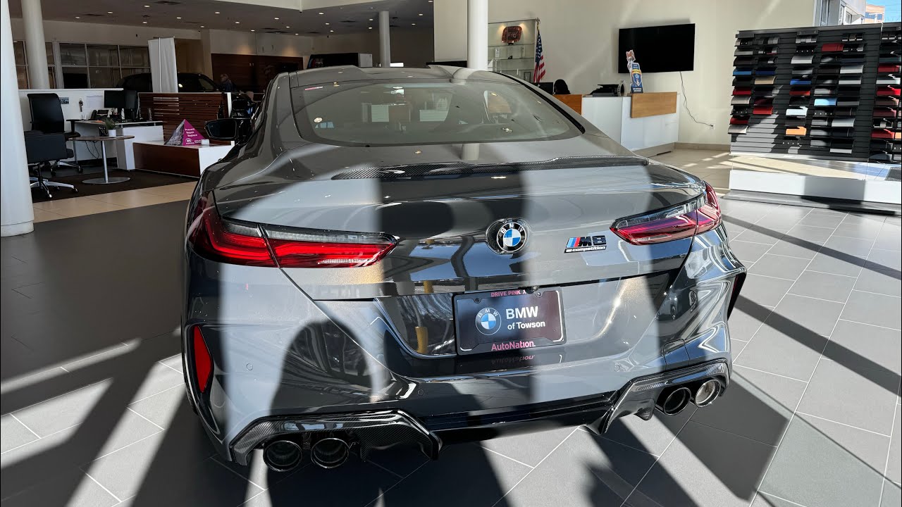 2024 BMW M8 COMPETITION IN DRAVIT GREY - YouTube