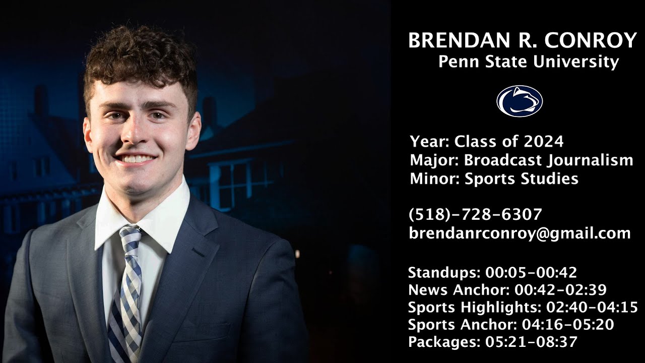 Brendan Conroy Highlight Demo Reel (2024 - YouTube