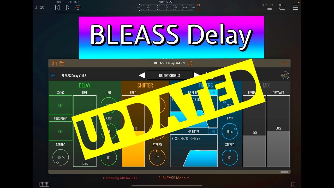 BLEASS Delay - UPDATED - Let's Check it Out with BLEASS Monolit Synth - YouTube