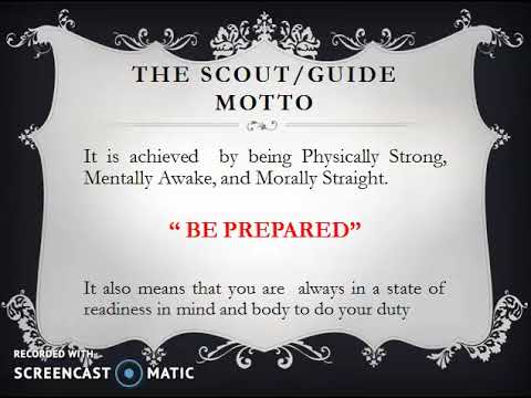 Scout and Guide- Fundamentals - YouTube