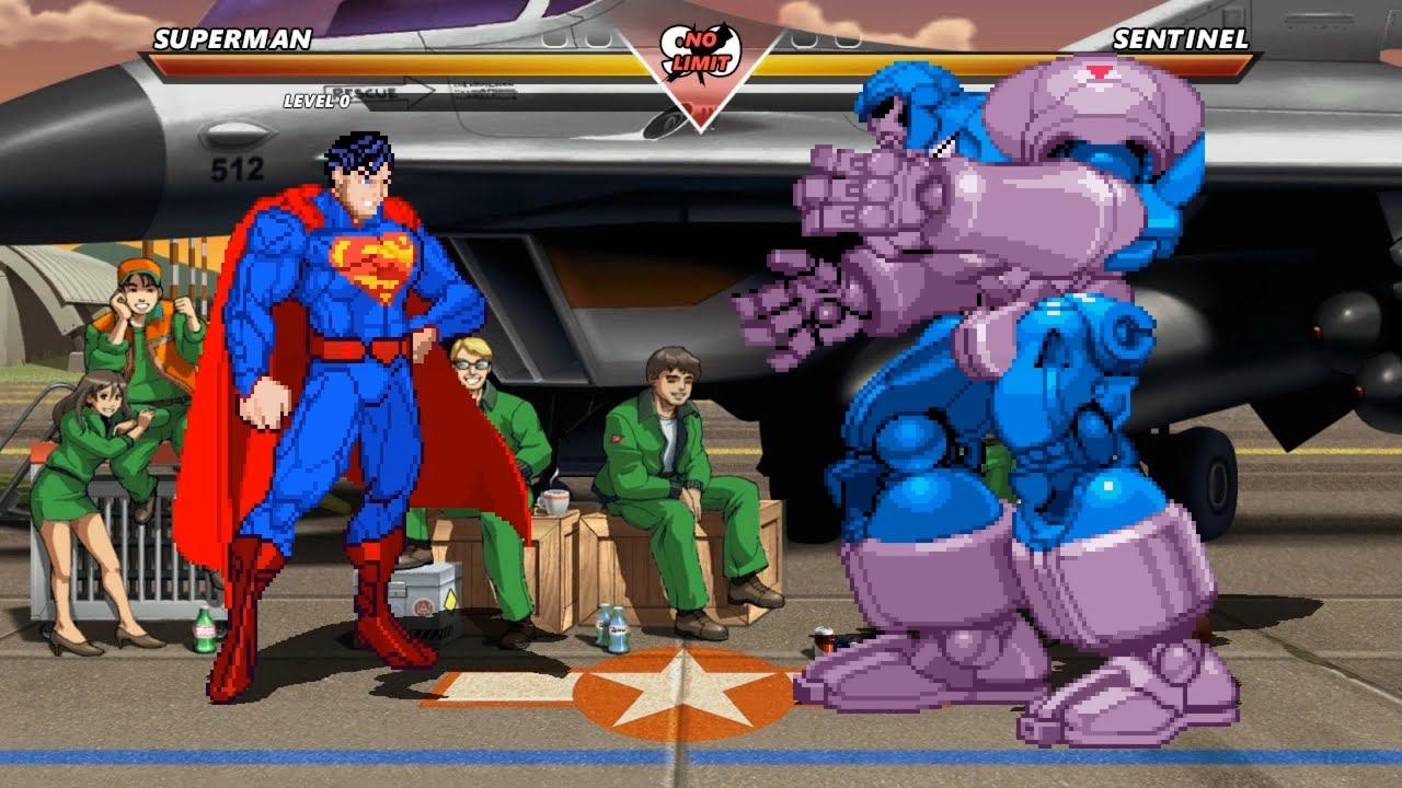 SUPERMAN vs SENTINEL - Highest Level Incredible Epic Fight! - YouTube