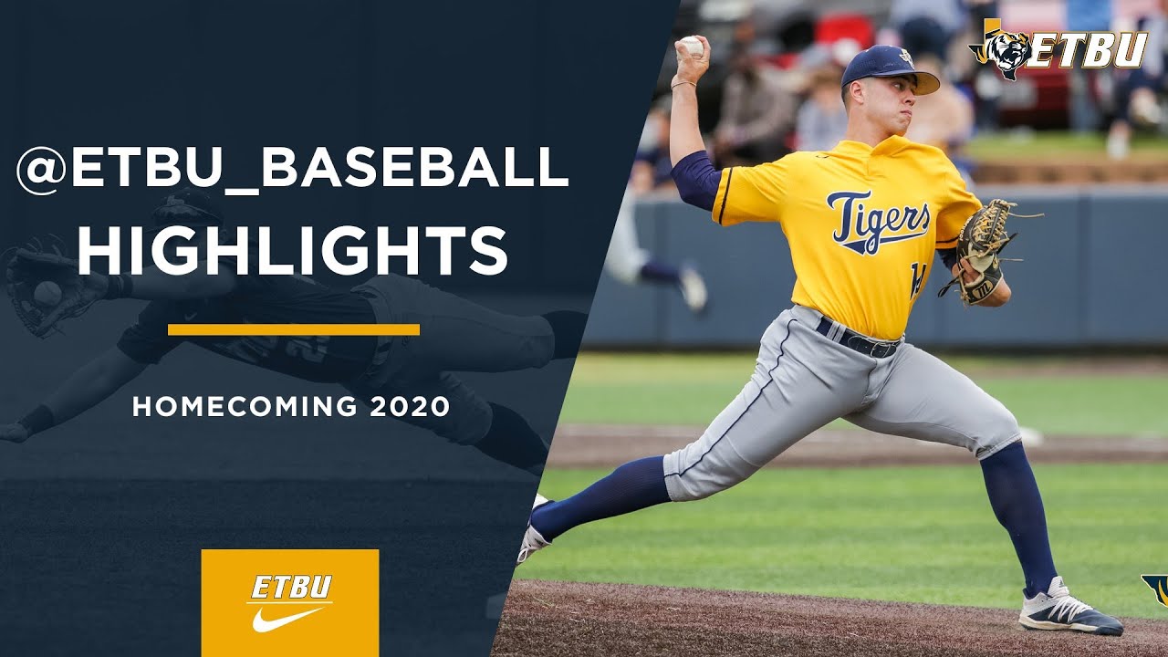 @ETBU_Baseball| Homecoming 2020 | (October 17, 2020) - YouTube