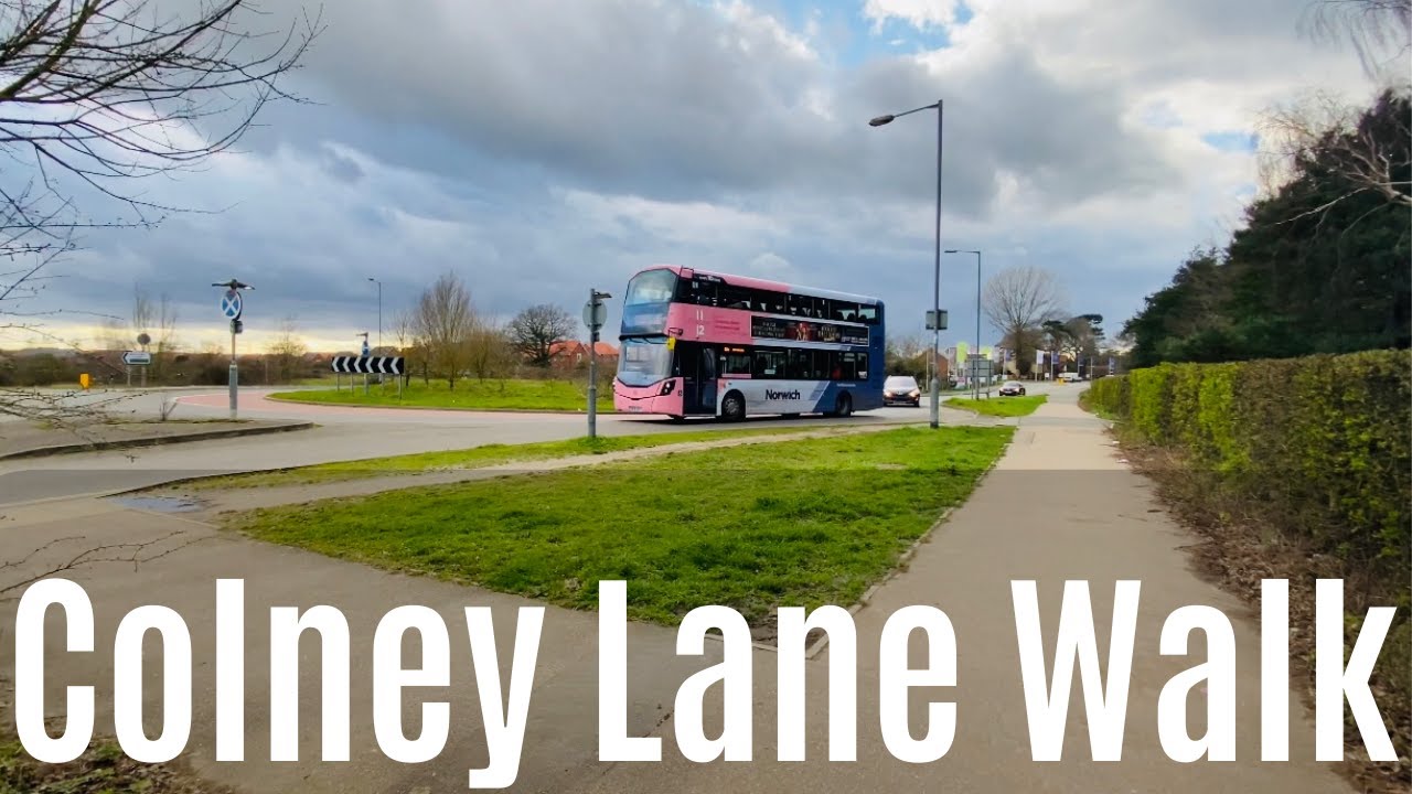 Norwich Walk : Colney Lane walk from Newmarket Road to UEA Wildlife ...