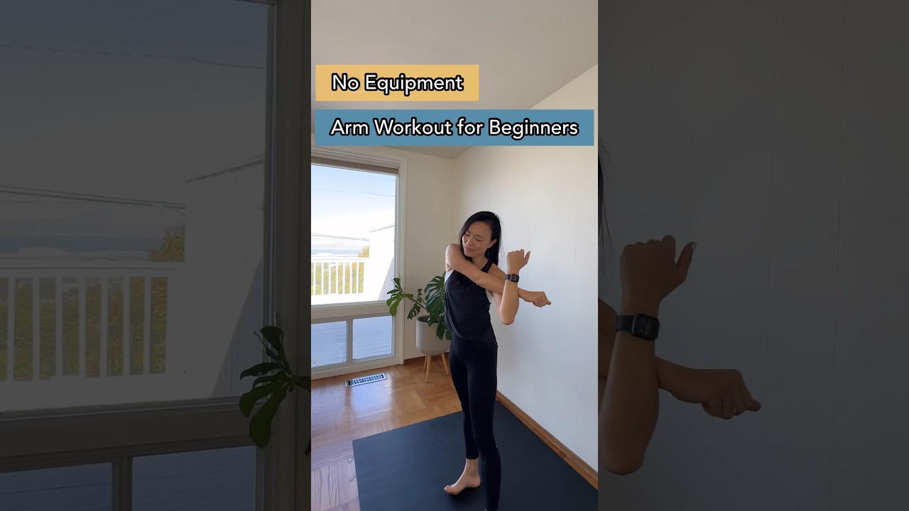 simple & quick ARM workout for beginners at home #short - YouTube