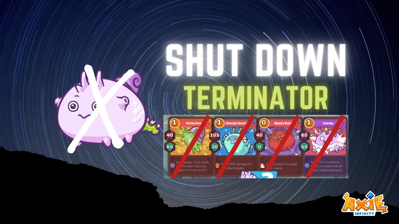 Axie Infinity | Shut Down Terminator - YouTube