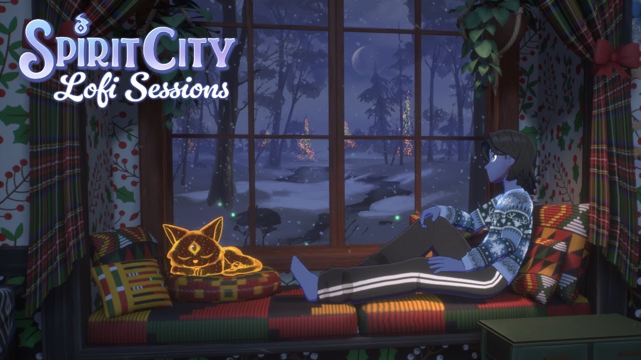 스피릿 시티 - 잔잔한 음악 들으며 겨울 테마로 집 꾸미기 | Spirit City : Lofi Sessions - YouTube