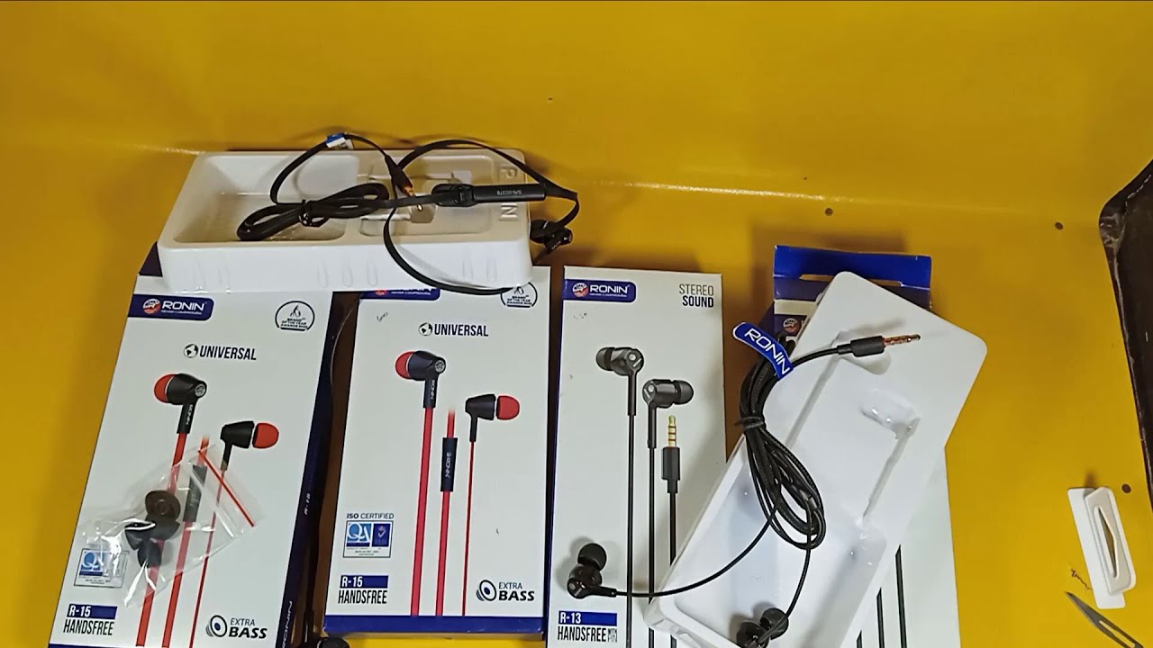 Ronin R 15 ronin r13 Base Sound Handsfree Unboxing & Review 2023 - YouTube