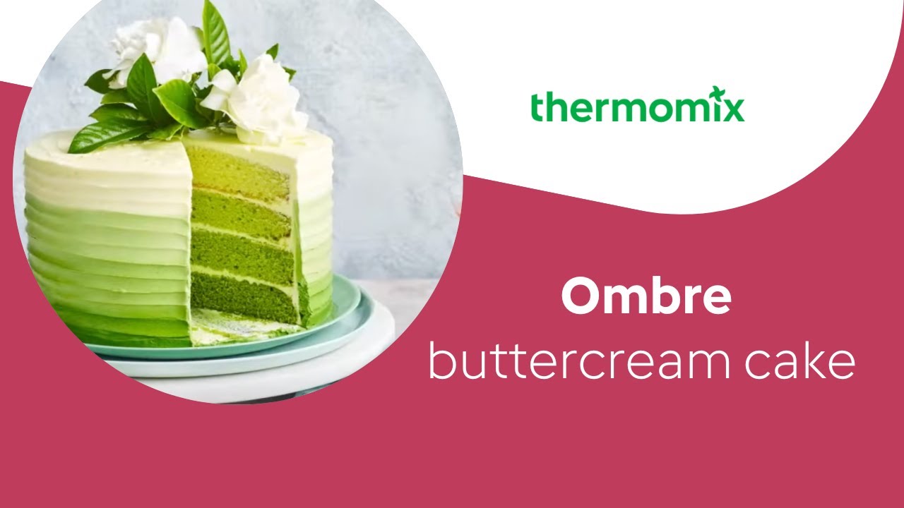 Ombre Buttercream Cake Tutorial - YouTube