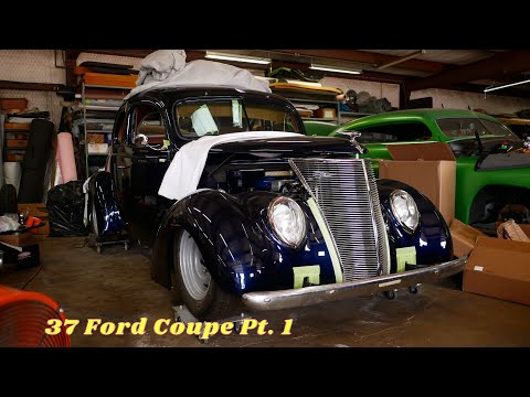 37' Ford Coupe Interior Pt. 1 - YouTube