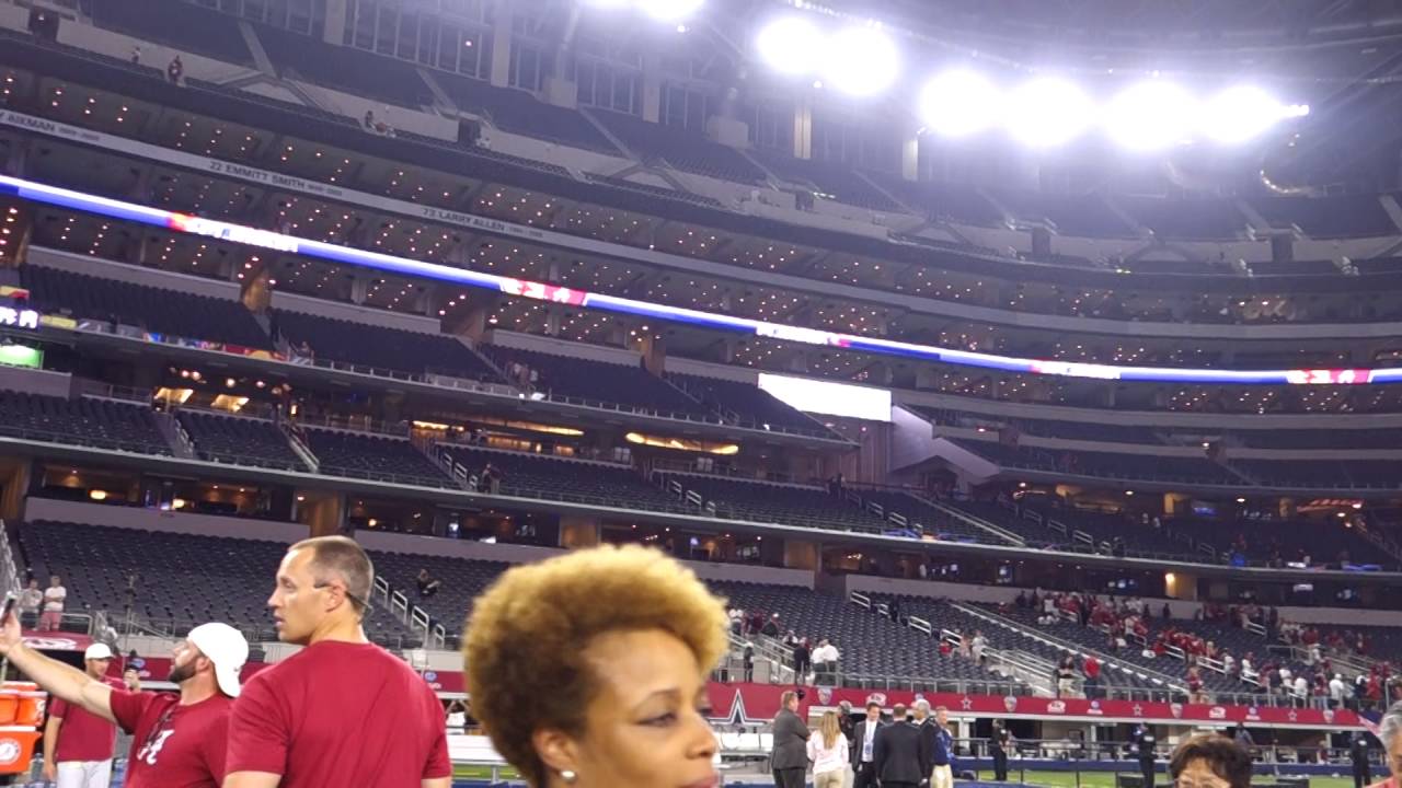 Watch this 360 Degree Video of the AT&T Stadium from the Field - YouTube