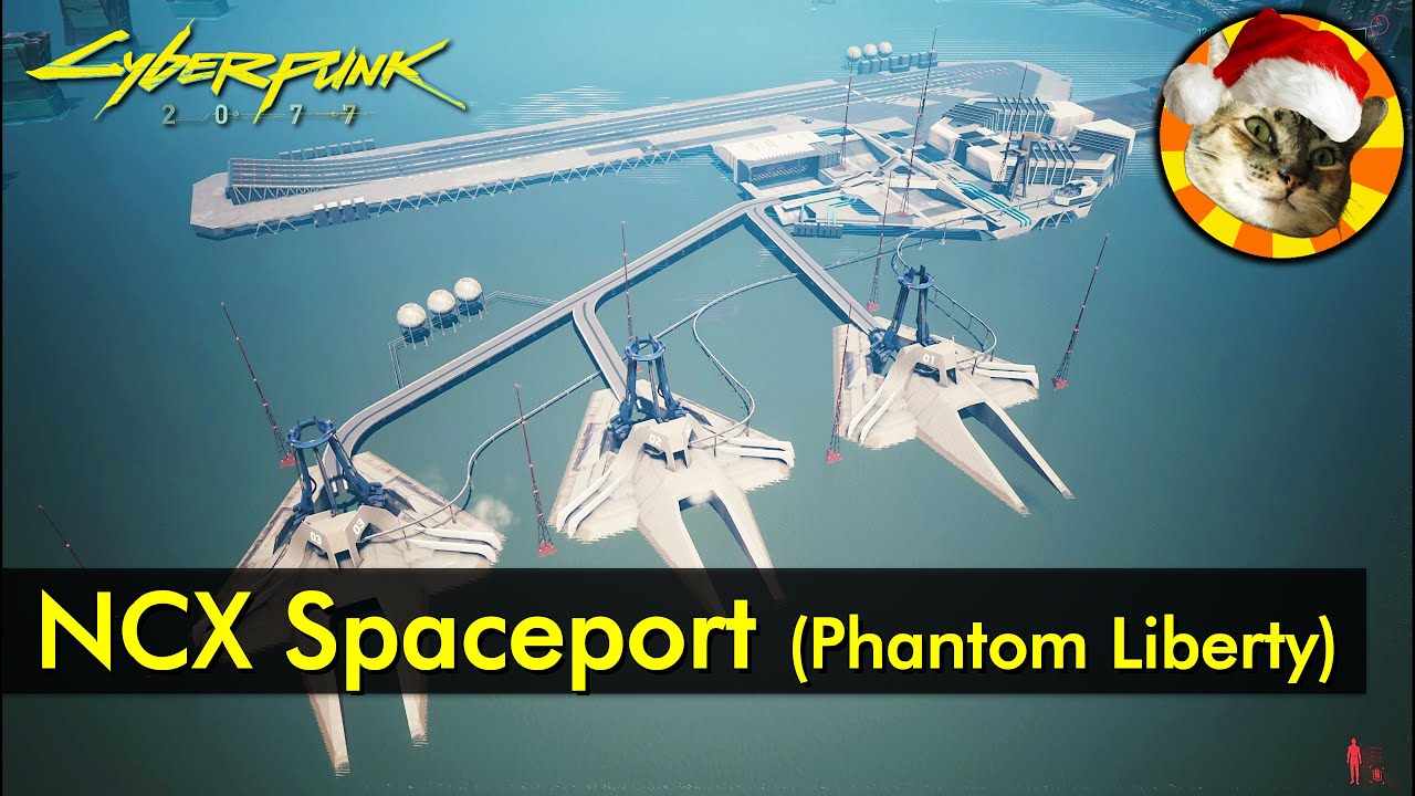 NCX Spaceport (Phantom Liberty version) | Cyberpunk 2077 - YouTube